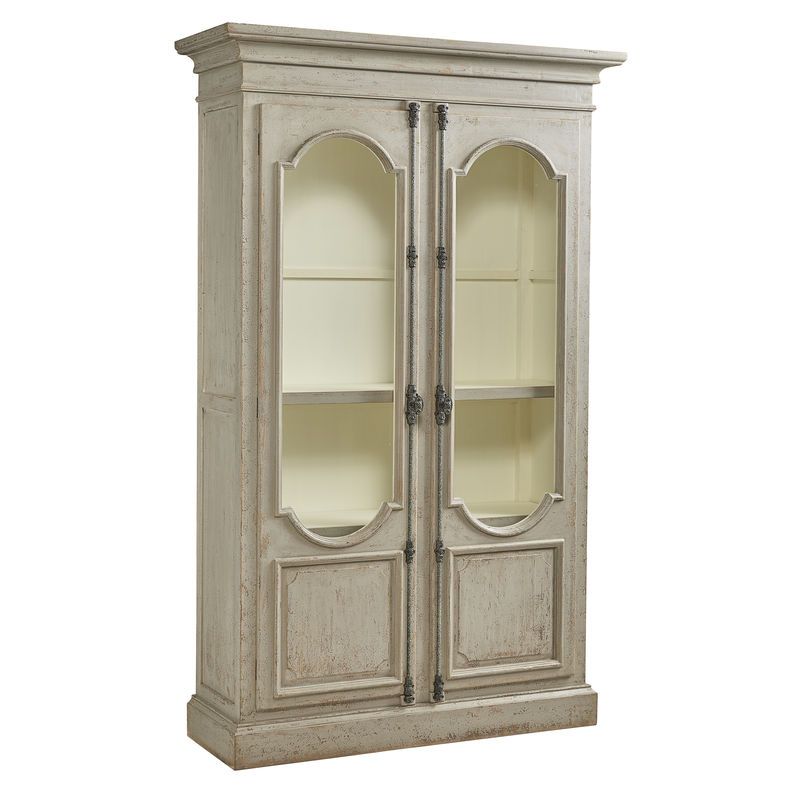 Soft Grey Distressed Cabinet