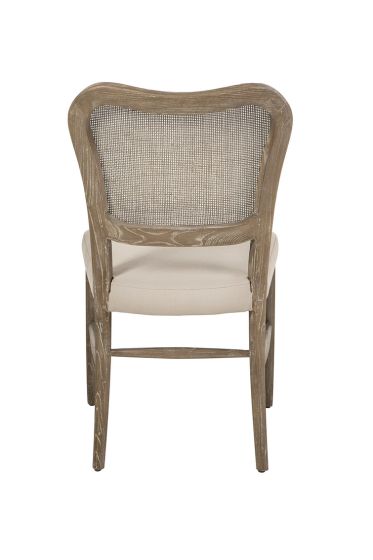 Wood Curved Back Dining Chair
